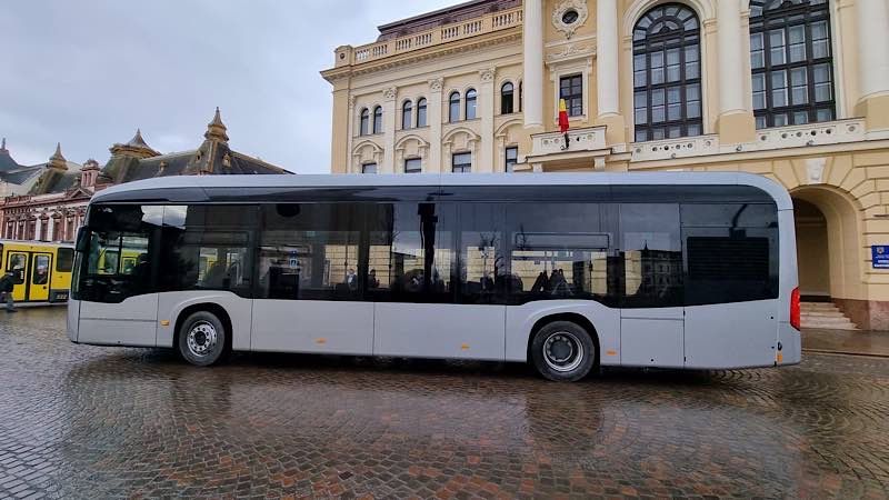 Autobuz Mercedes-Benz eCitaro complet electric în teste la Oradea ...