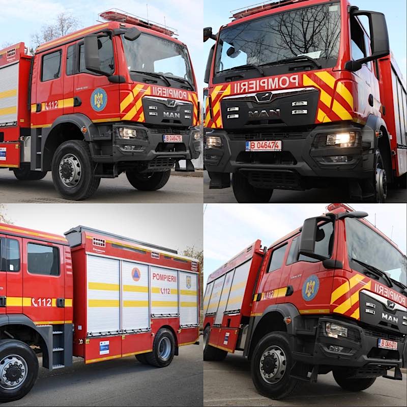 Stația de Pompieri Aleșd, dotată cu o autospecială de intervenție nouă ...
