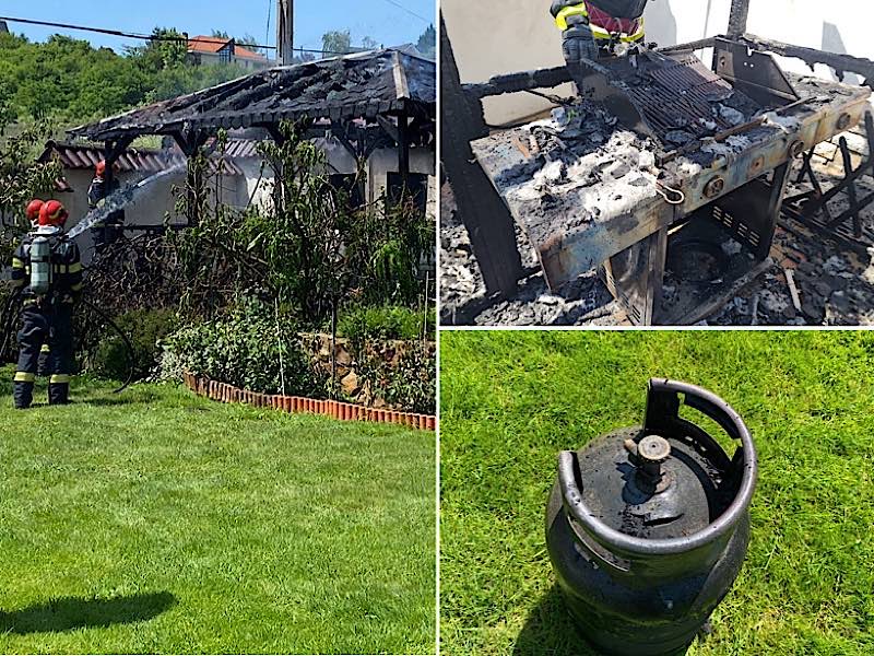 Incendiu la o filigorie din curtea unei case - AlesdOnline