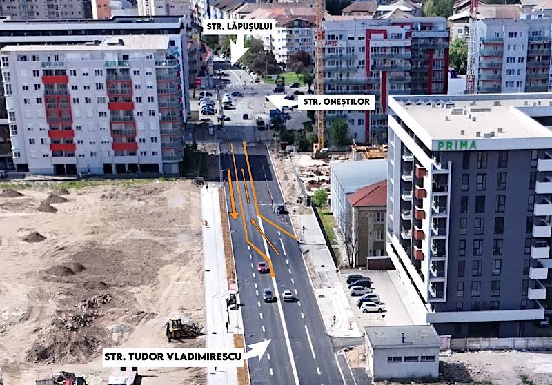 Restricții temporare de circulație pe strada Tudor Vladimirescu din ...